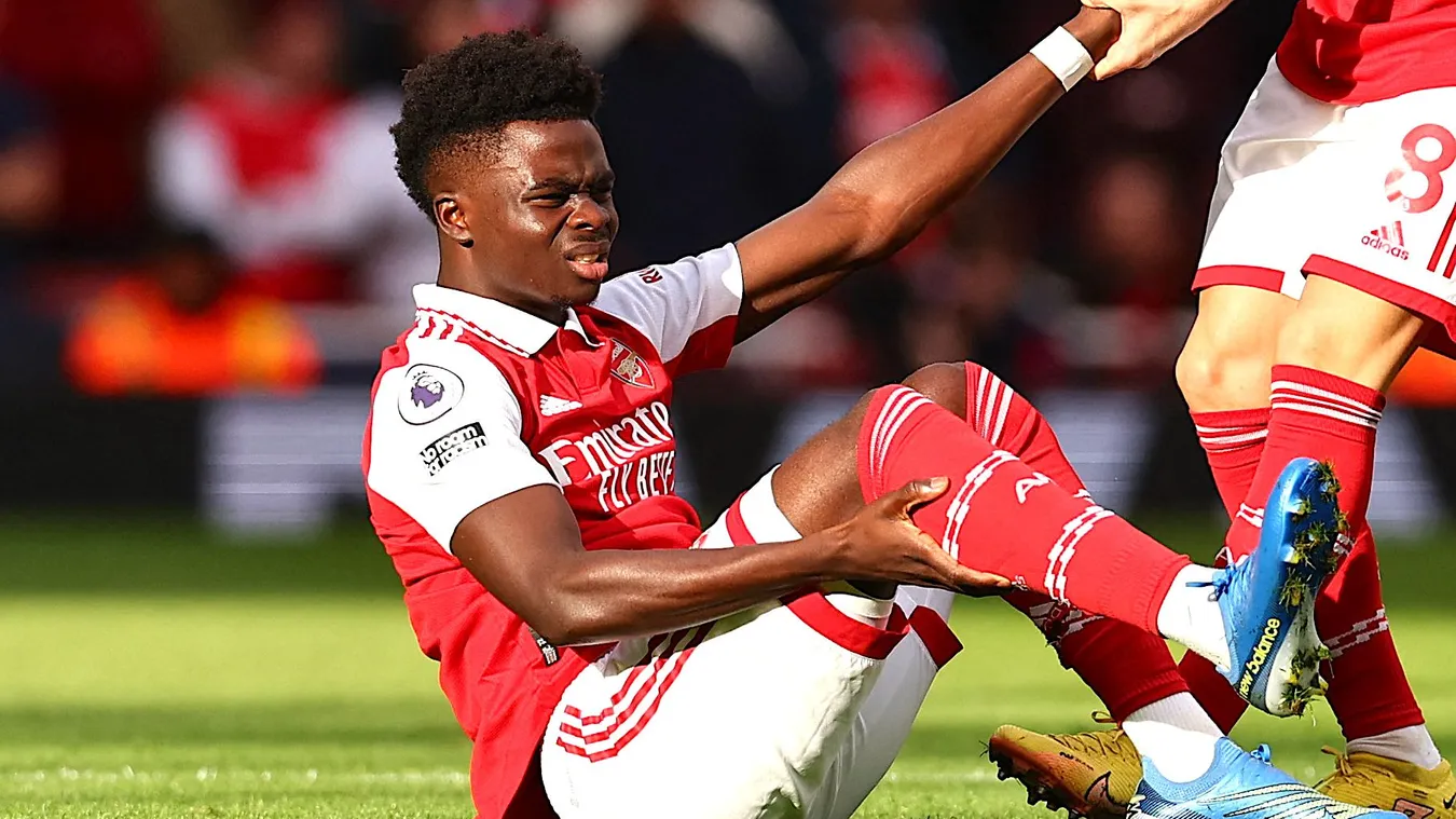 Injured Bukayo Saka makes Premier League History - Sportsnow.com.ng