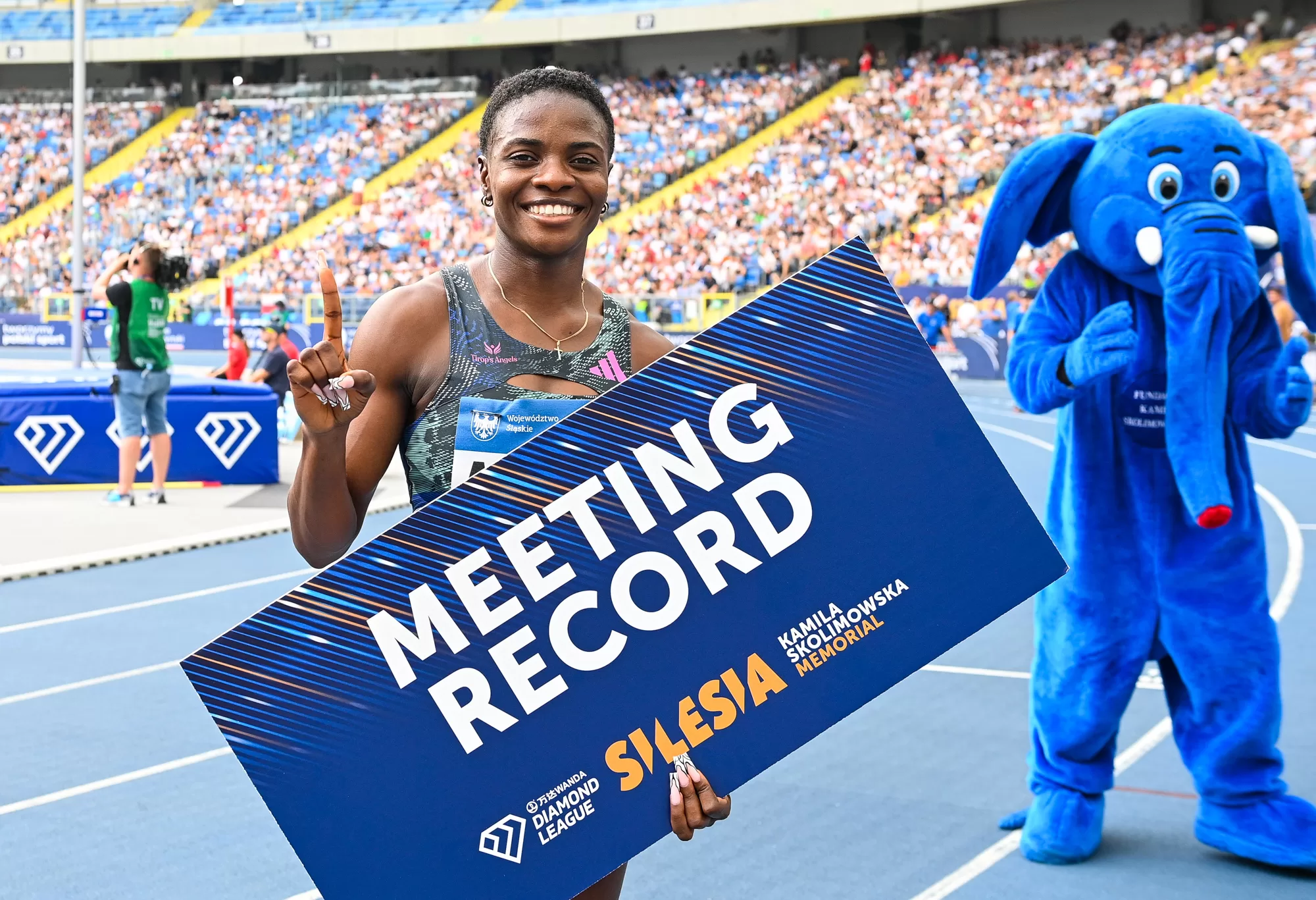 Amusan: 'I am most definitely building up for the World Championships ...