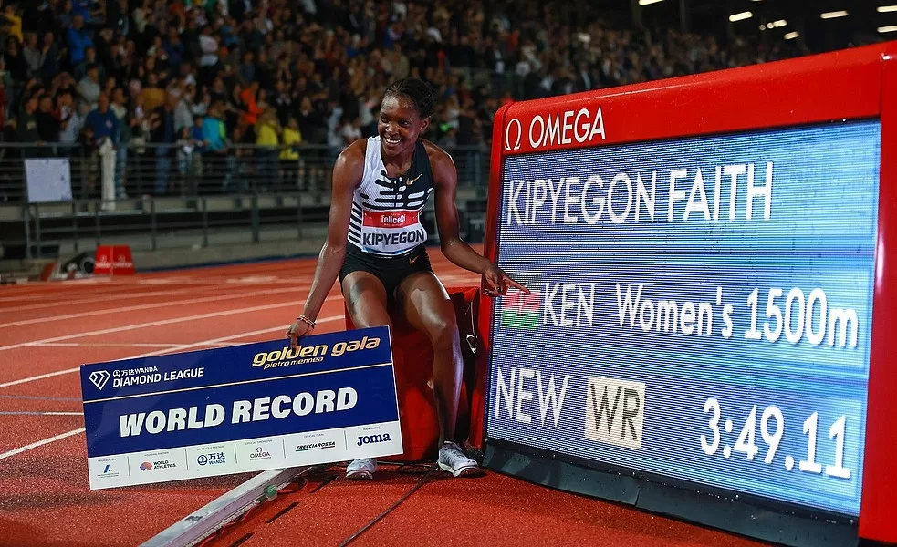 Kipyegon to return to Diamond League arena at the Golden Gala in Rome ...