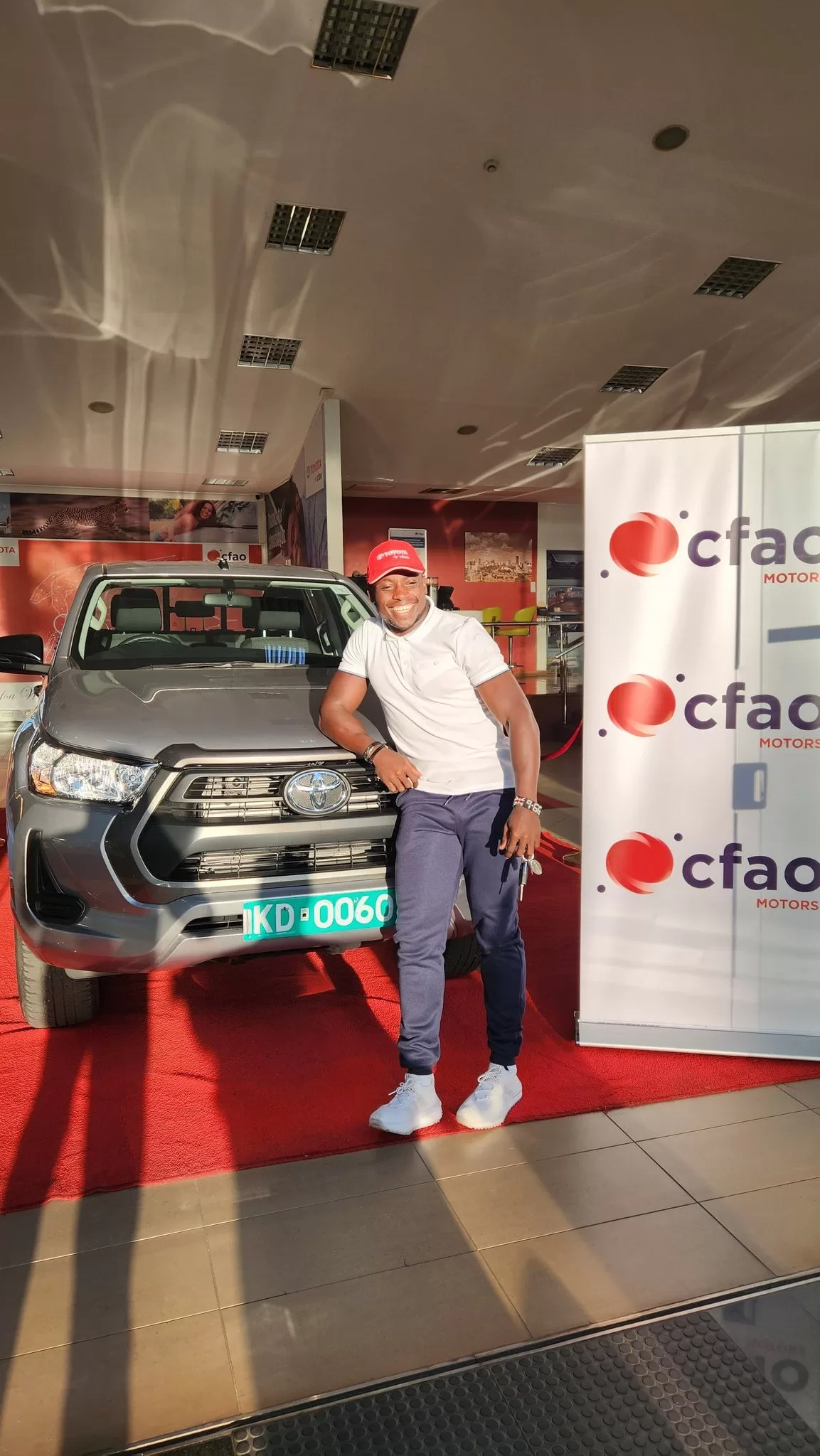 Omanyala seals deal with CFAO, becomes Toyota Ambassador - Sportsnow.com.ng