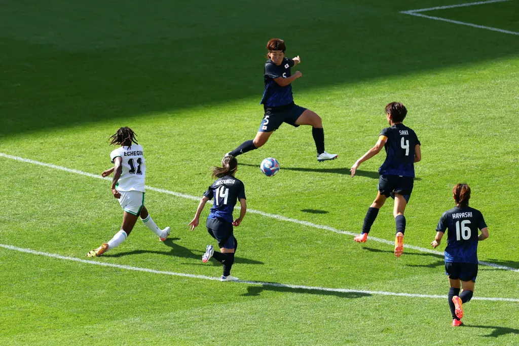 Echegini makes history with 500th goal of Women's Olympic Football ...