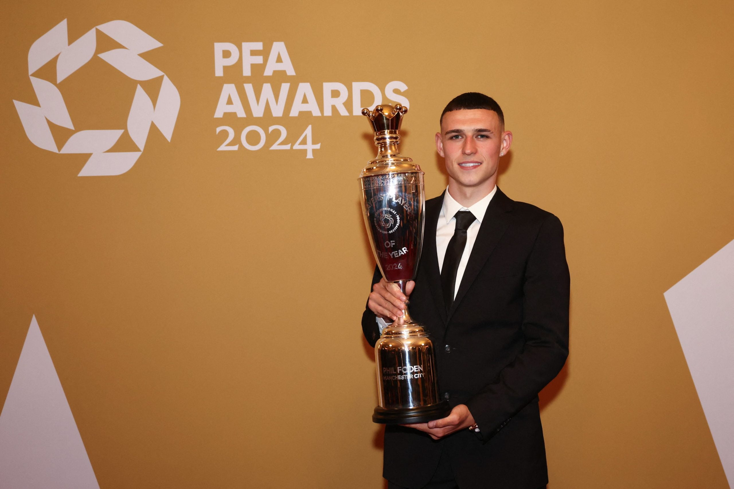 Foden makes history as first English man since 2010 to win PFA Players’ Player of the Year ...