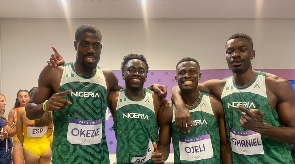 Nigeria into first men's 4x400m final in 20 years, breaks first three ...