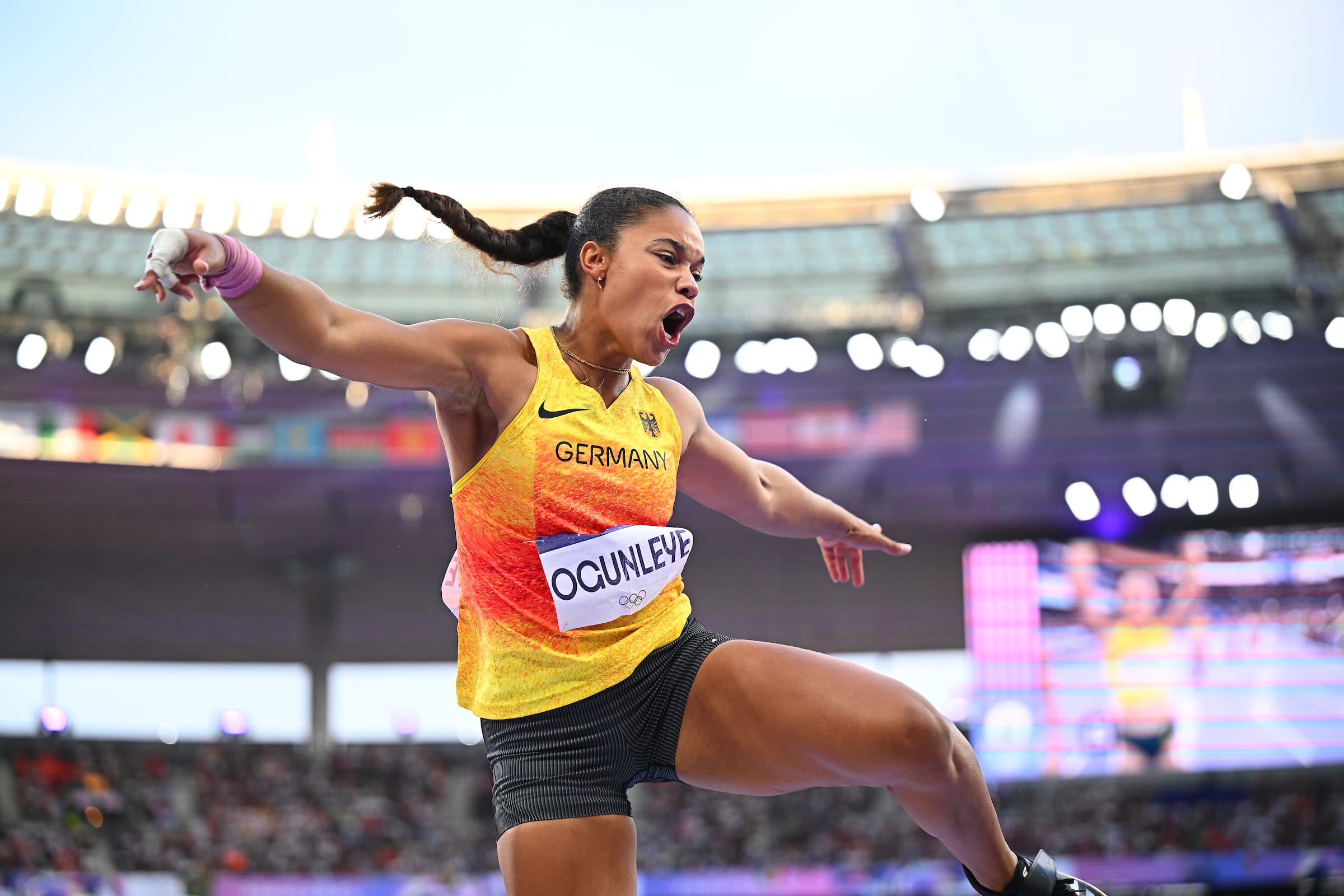 Paris 2024 Olympics: 'Nigerians' Ogunleye is Olympic Shot Put champion, Eid Naser wins silver in ...