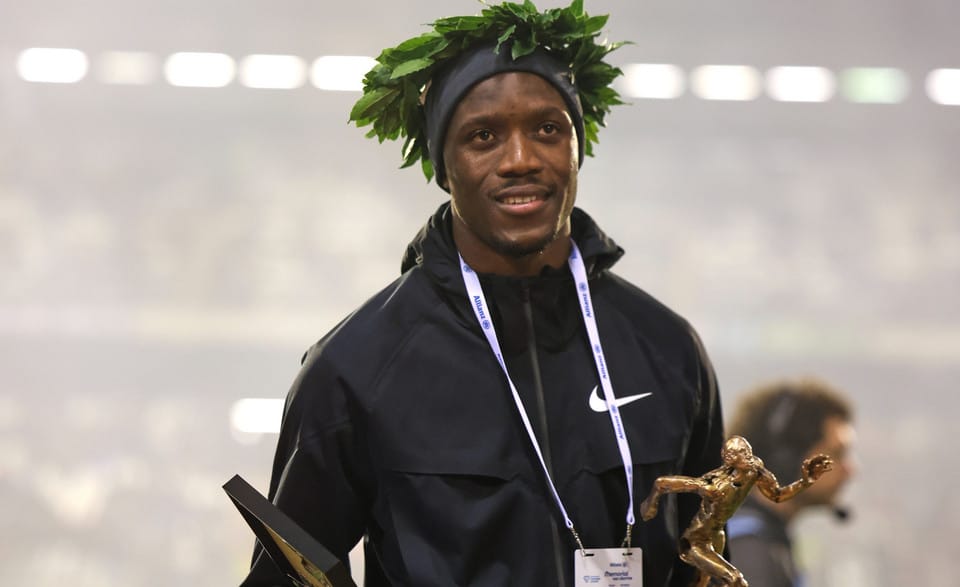 Tebogo wins Jesse Owens Rising Star Award - Sportsnow.com.ng