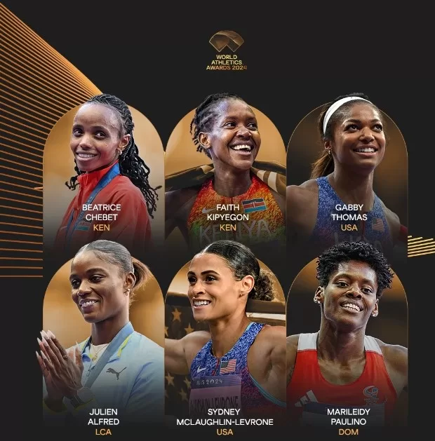 Chebet favored to succeed Kipyegon as World Athletics unveils nominees ...