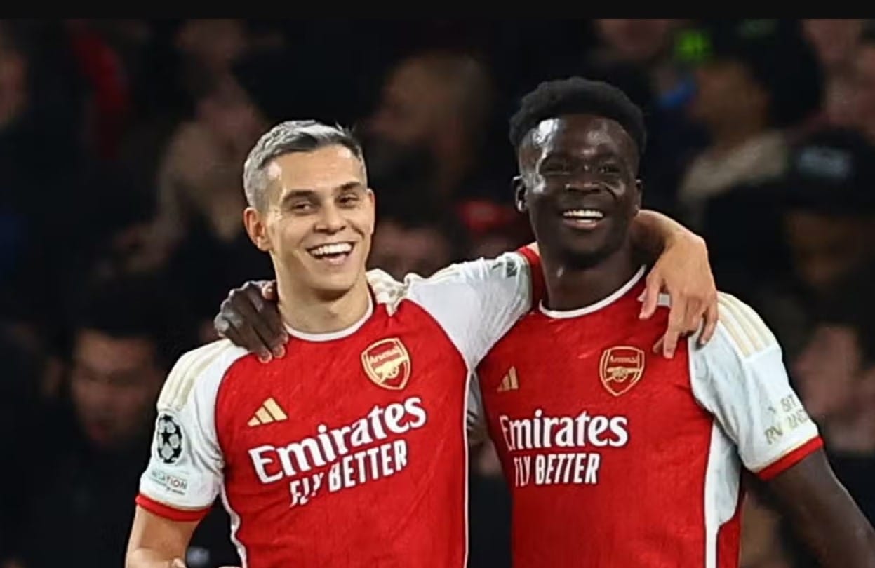 Arsenal Vs PSG: Saka, Trossard set for new milestones in UEFA Champions League - Sportsnow.com.ng