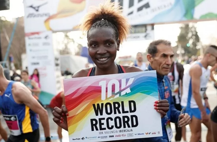 Ngetich reveals why she signed to compete in Grand Slam Track ...