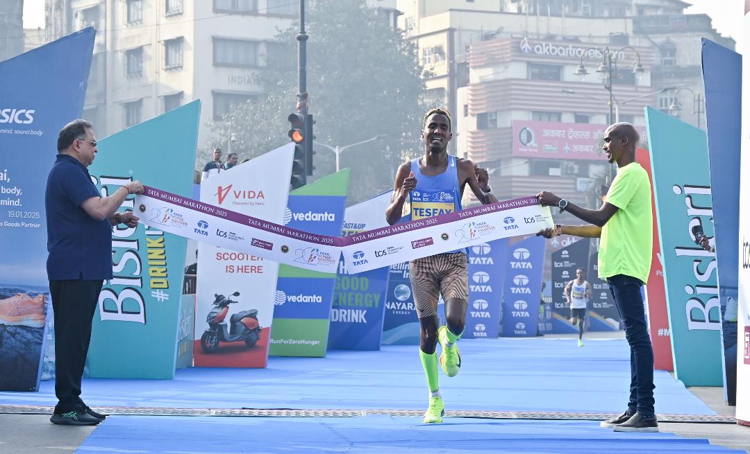 Tesfay emerges champion at the Tata Mumbai Marathon 2025 - Sportsnow.com.ng