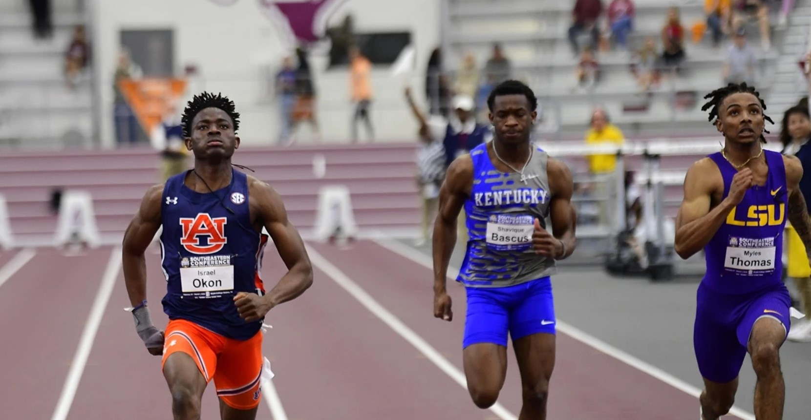 Okon picks SEC 60m silver, Fakorede sets new 6.56 PB - Sportsnow.com.ng