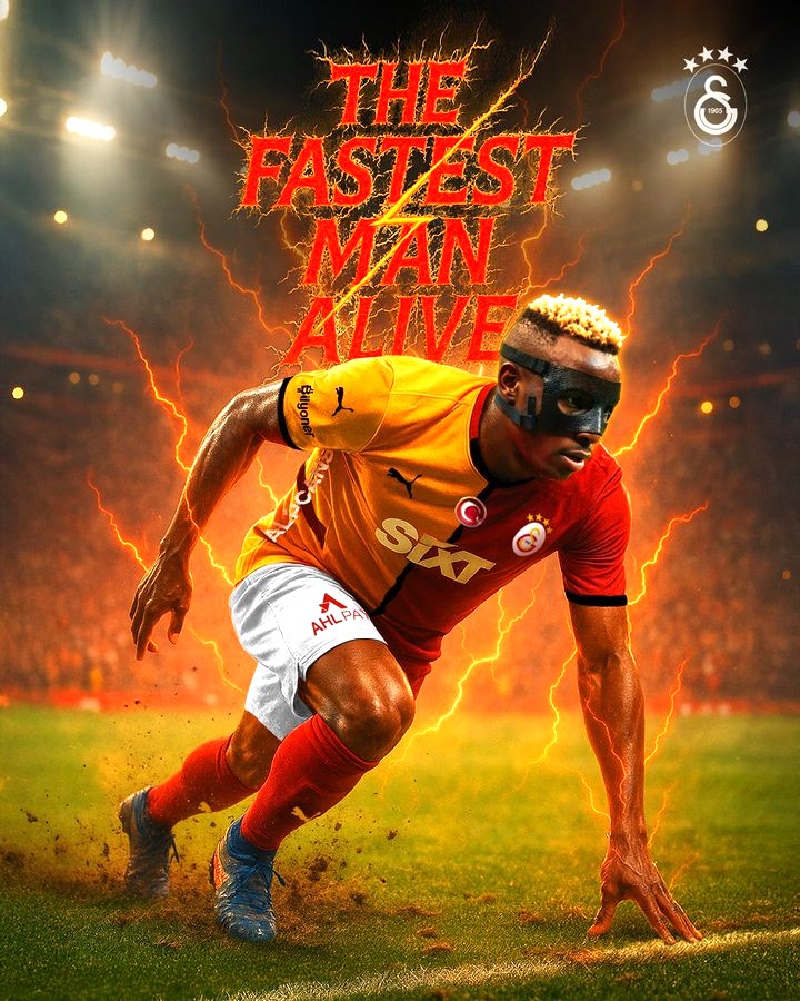 Galatasaray: Osimhen is the fastest man alive! - Sportsnow.com.ng