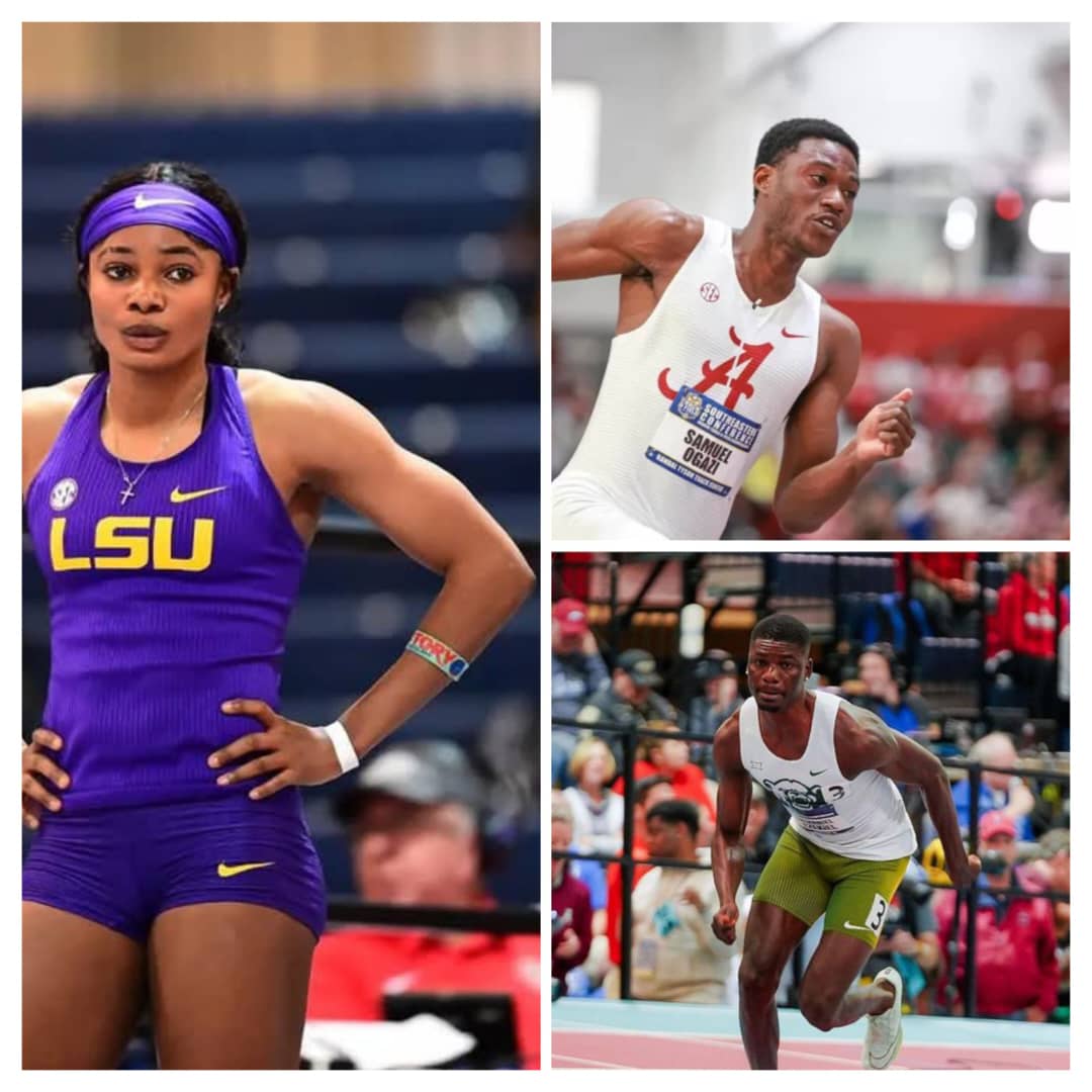 Godbless, Ogazi, Nathaniel predicted to win at NCAA Division 1 Track and Field Championships ...