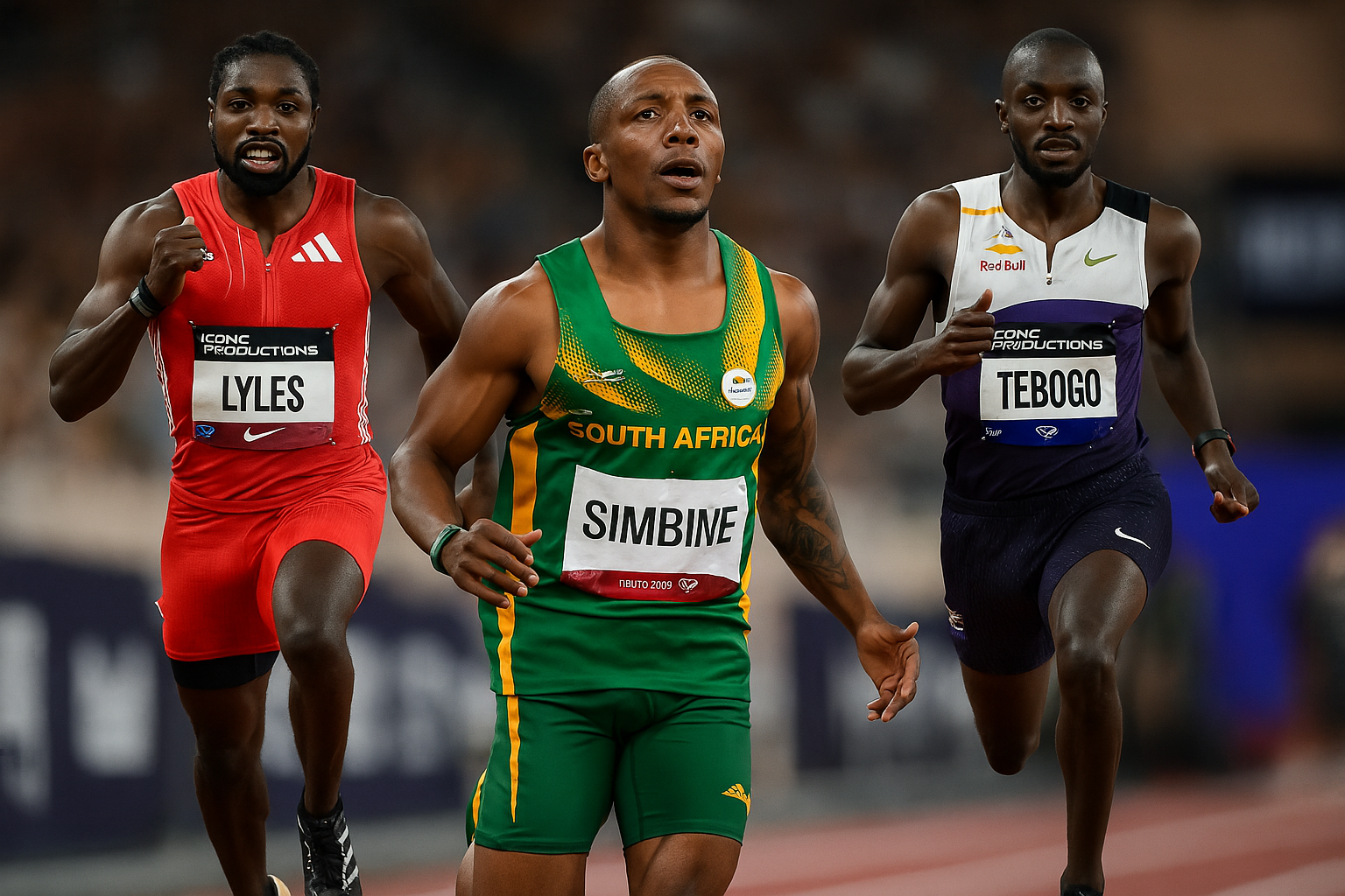 Simbine set to defend unbeaten run Vs Lyles and Tebogo at London ...