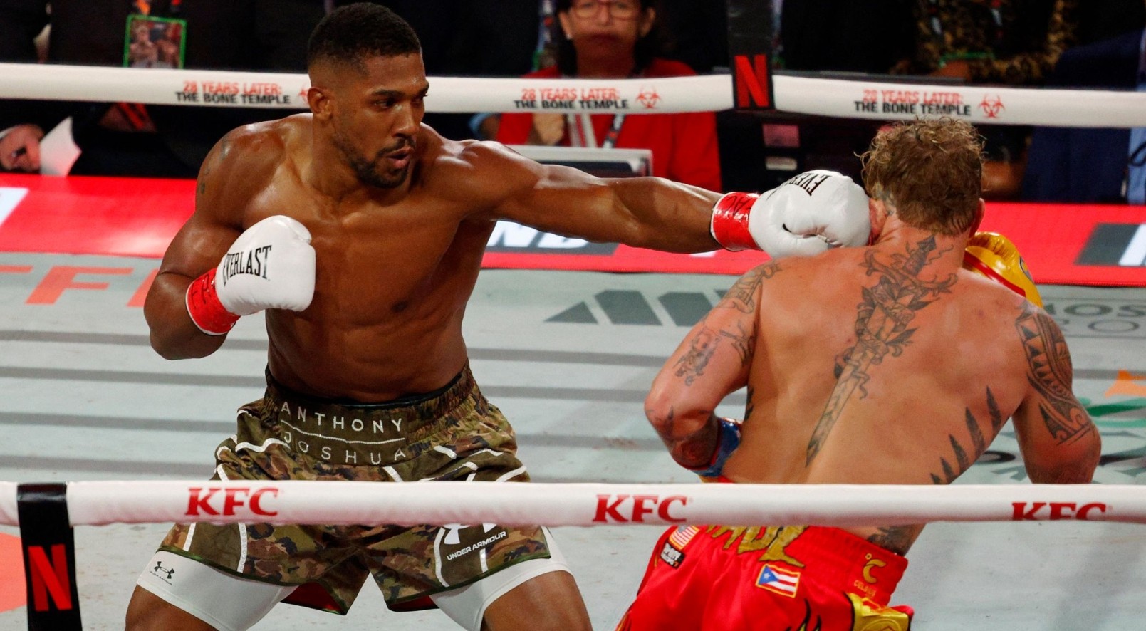 Netflix Hits 33 million Viewers for Anthony Joshua vs. Jake Paul ...