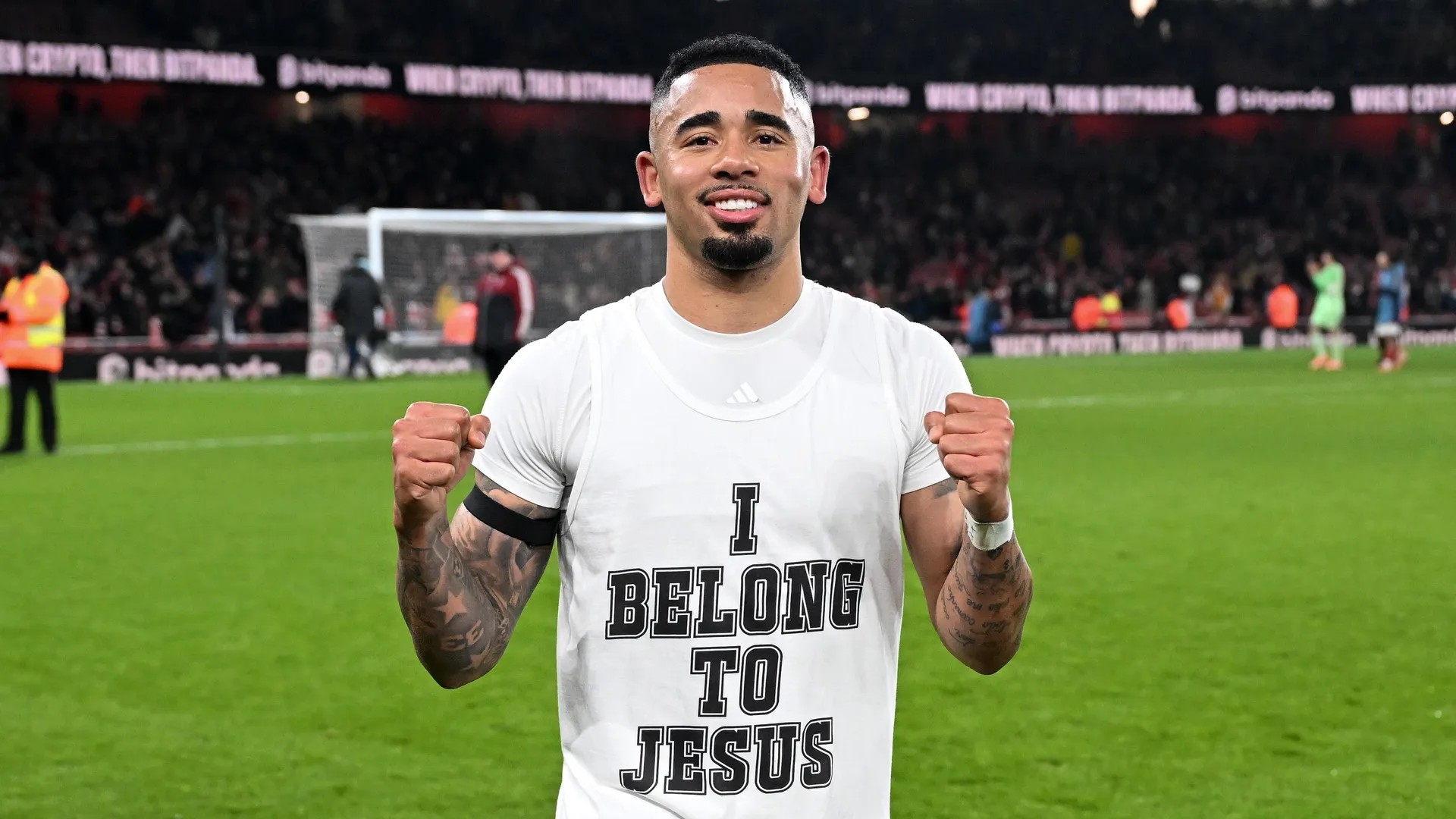 Gabriel Jesus: 'I Belong to Jesus' After Arsenal Victory - Sportsnow.com.ng
